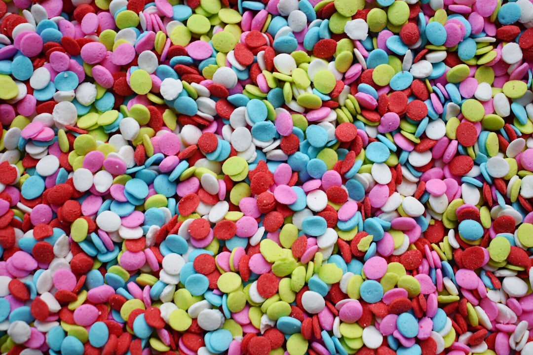 Sprinkles - Lollipop Confetti Quins - Cake, Cookie, Cupcake, Cakepop ...
