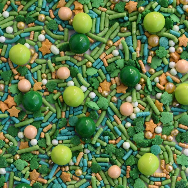 Edible Sprinkles - Luck of the Irish - St Patrick's Day Sprinkles - Etsy