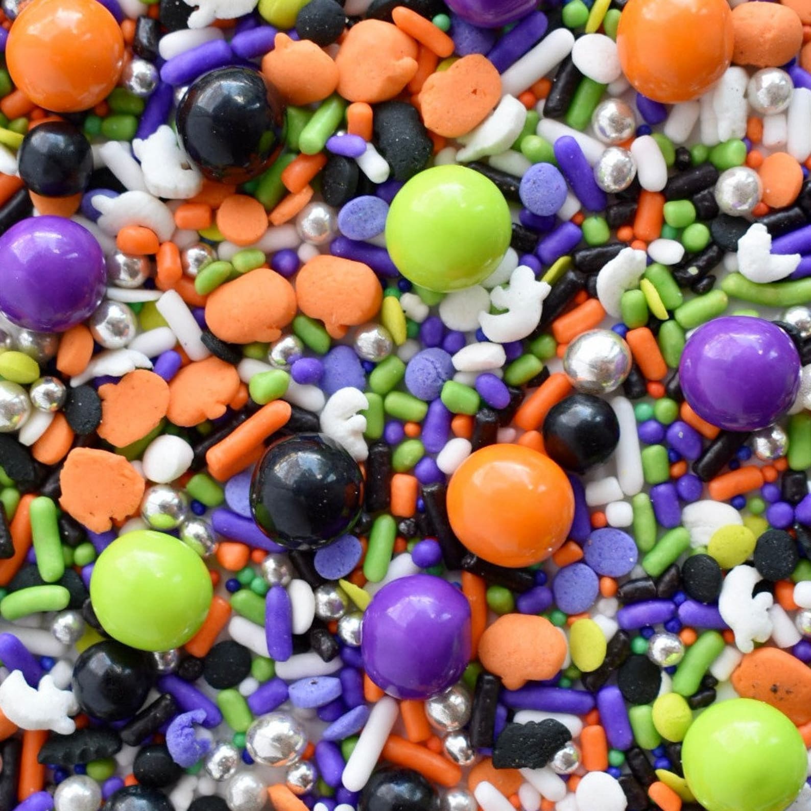 Edible Sprinkles - Monster Mash Sprinkle Mix - Halloween Sprinkles - Etsy