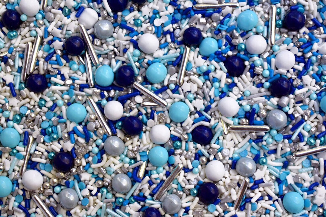 Edible Sprinkles Hanukkah Nights Sprinkle Mix | Etsy