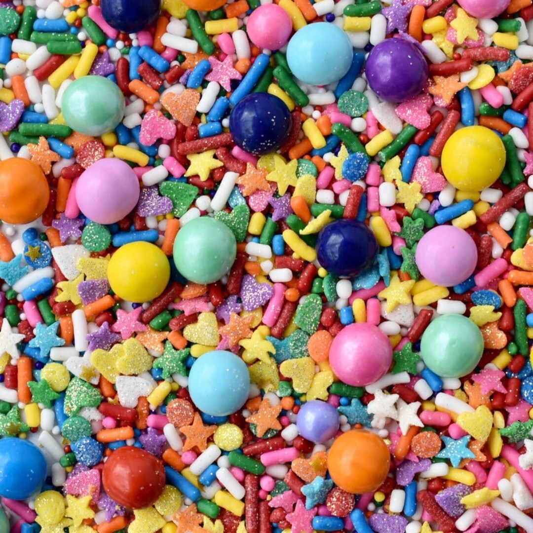 Sprinkles - Over the Rainbow Sprinkle Mix - Etsy
