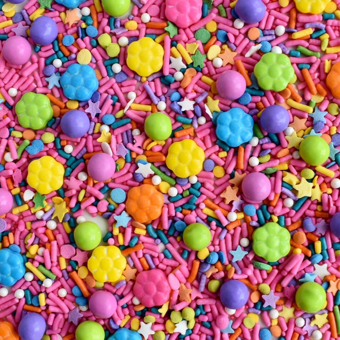 Flour Power Sprinkle Mix 8 Oz - Etsy