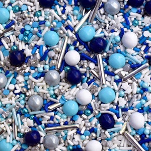 Edible Sprinkles Hanukkah Nights Sprinkle Mix | Etsy