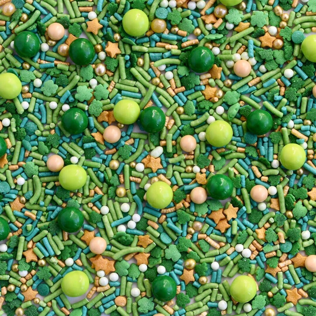 Edible Sprinkles - Luck of the Irish - St Patrick's Day Sprinkles - 8 ...