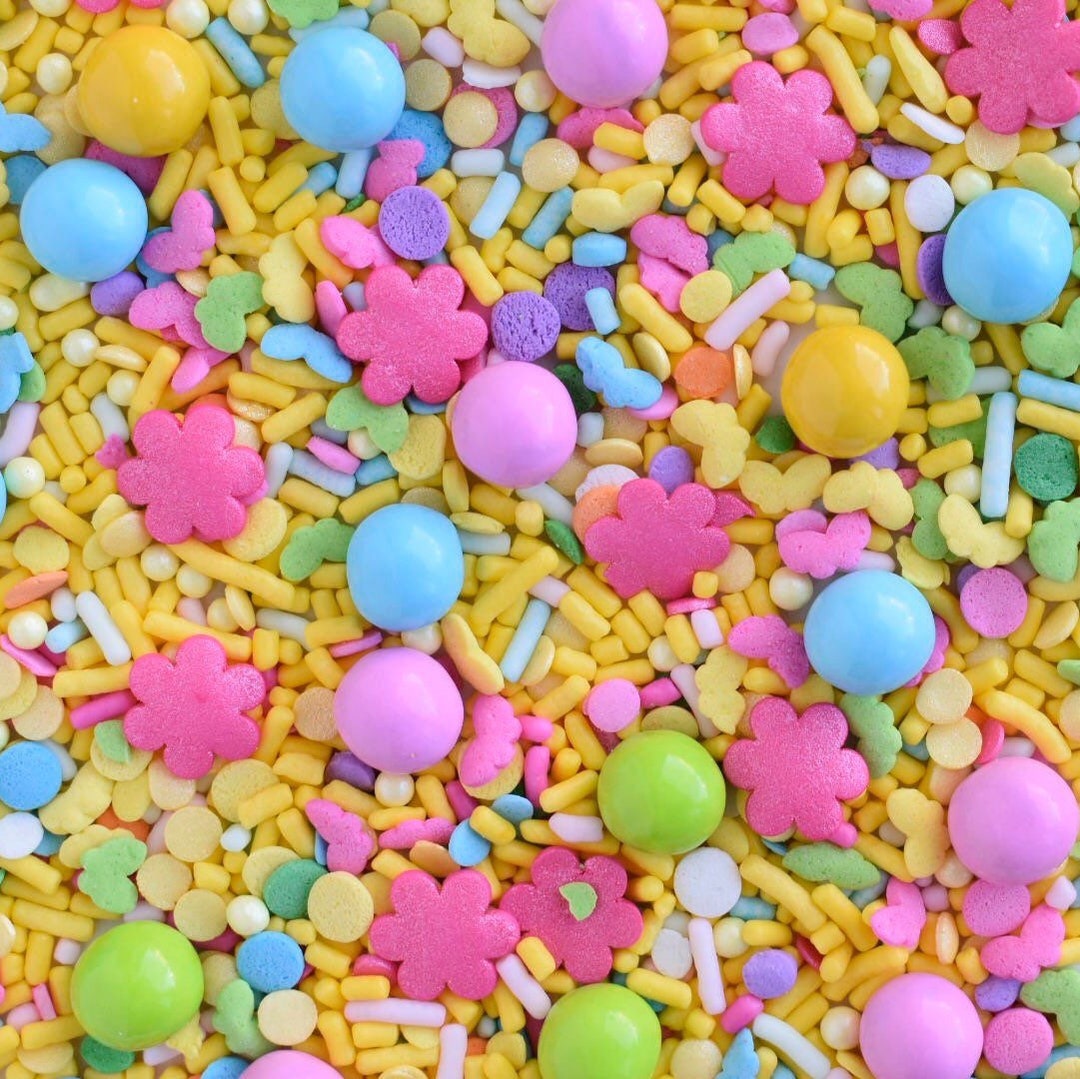 Edible Sprinkles - Peep Me! Sprinkle Mix - 8 Oz 0 Easter Sprinkles - Etsy
