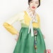 Green Sunflower Hanbok Set - Etsy