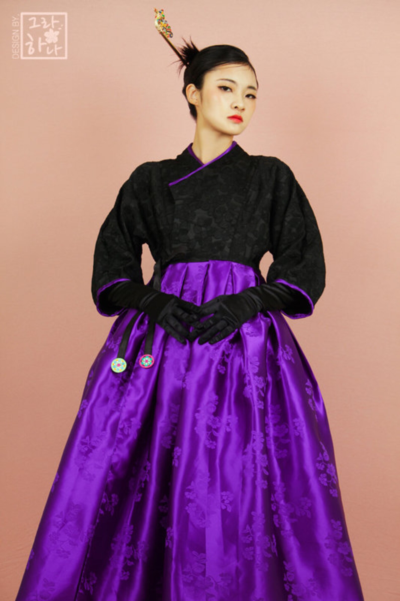 Granghana Silk Purple Cheolik Dress - Etsy