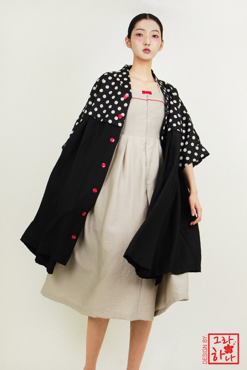 Granghana Bang-ryung(korea Traditional Square Shape Collar) Hanbok ...