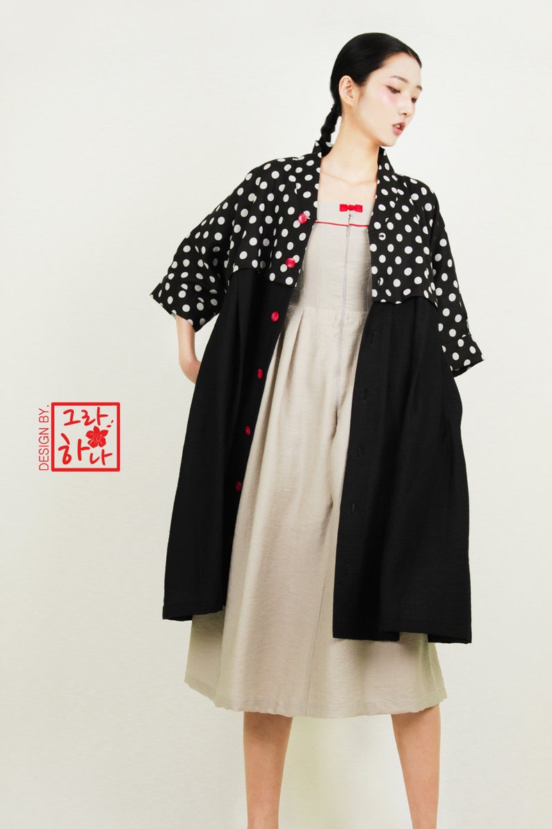 Granghana Bang-ryung(korea Traditional Square Shape Collar) Hanbok ...