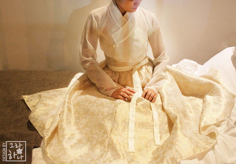 Halter Neck Hanbok Dress - Etsy