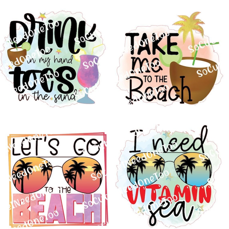 Beach Decals - Etsy