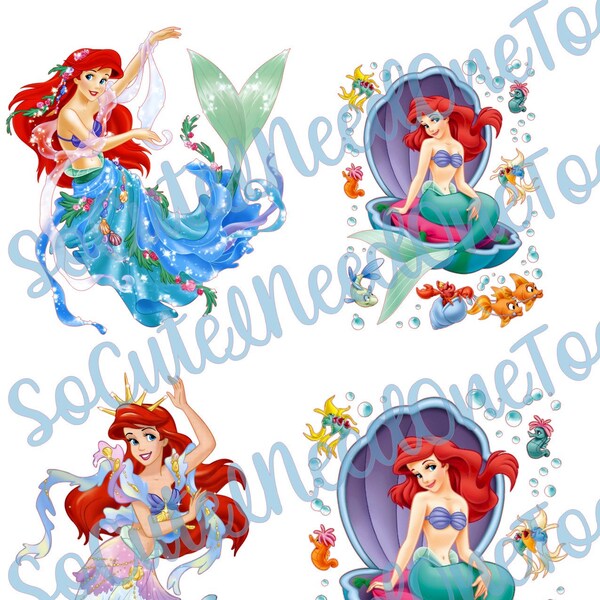 Mermaid Decals - Etsy