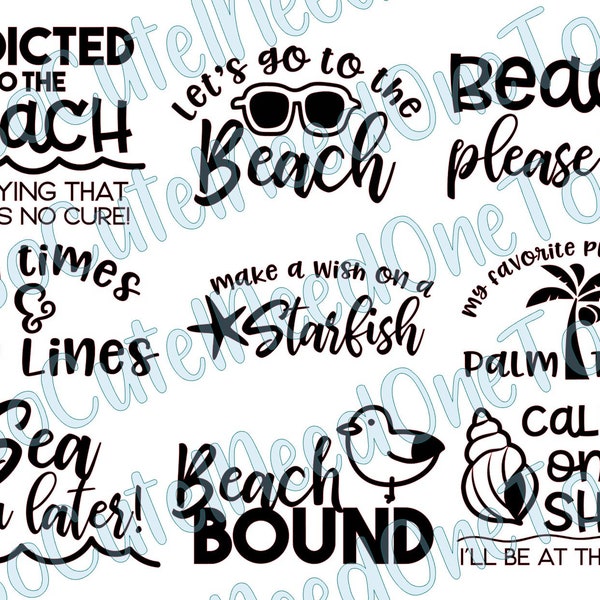 Beach Decals - Etsy