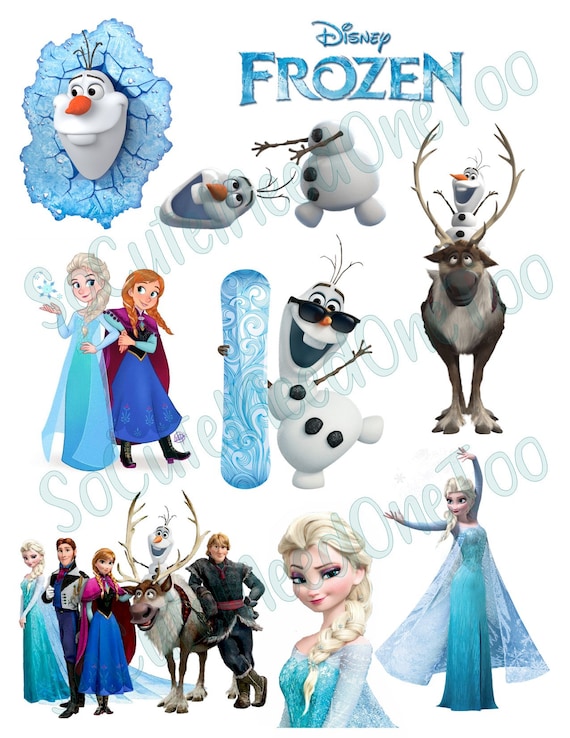 Alyssa Stickers Frozen Olaf