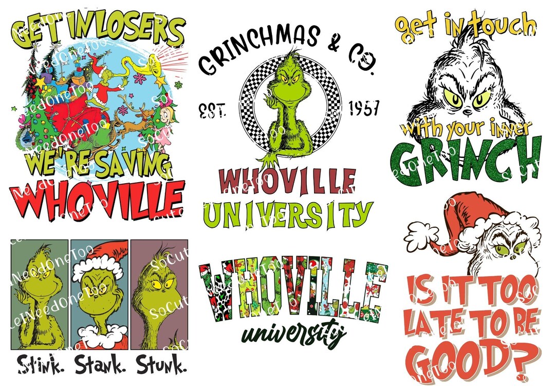 Grinch Waterslide Decals, Grinch Decals, Grinch Era, Grinchmas, Resting ...