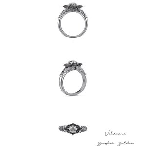 Valencia - Bat Engagement Ring - Etsy