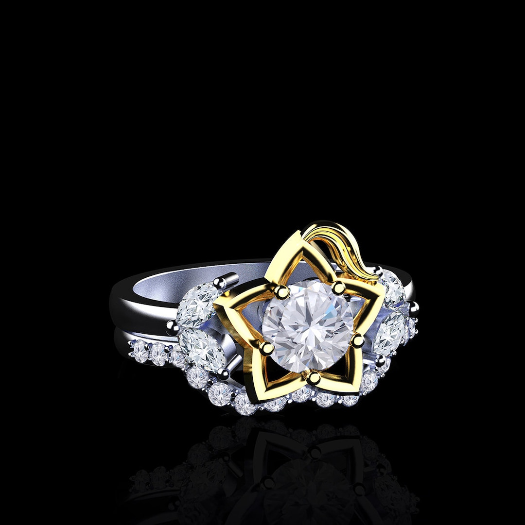 Destiny - Kingdom Hearts Inspired Ring Set - Etsy