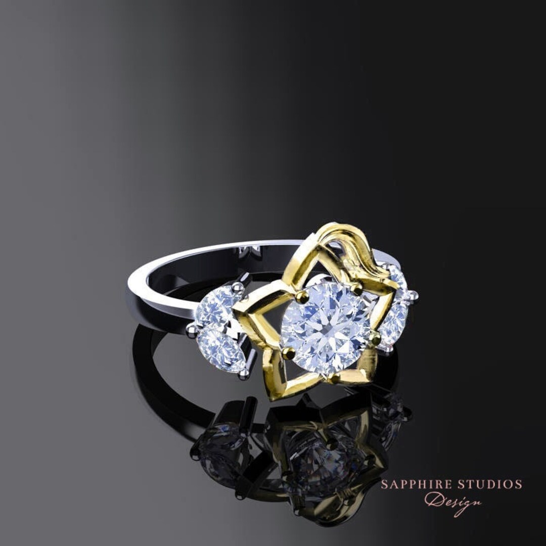 Destiny Kingdom Hearts Inspired Ring - Etsy