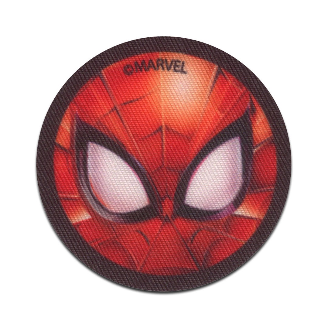 Marvel © Spiderman Symbol Marvel - Iron on Patches, Size - 2,45 X 2,45 ...