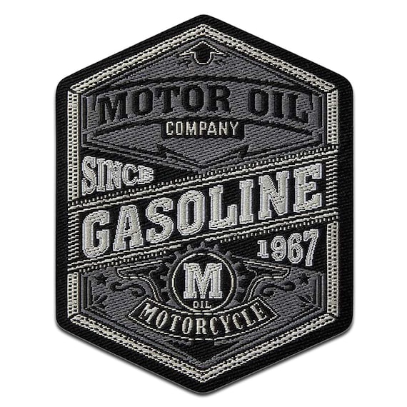 Motor Oil Gasoline Vintage Motorcycle Car Iron on Patches - Etsy