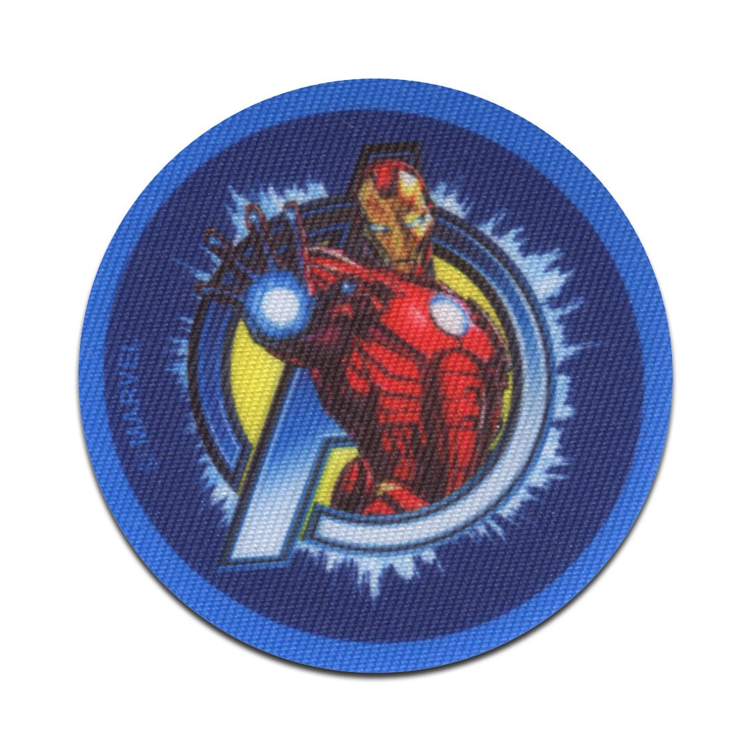 Marvel © Avengers Iron Man Hand - Iron on Patches, Size - 2,45 X 2,45 ...