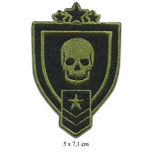 Military Set 9 Pieces - Iron on Patches Adhesive Emblem Stickers ...