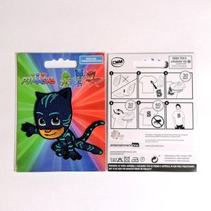 Iron on Patches PJ MASKS CATBOY 1 Disney Blue 75 X 70 - Etsy