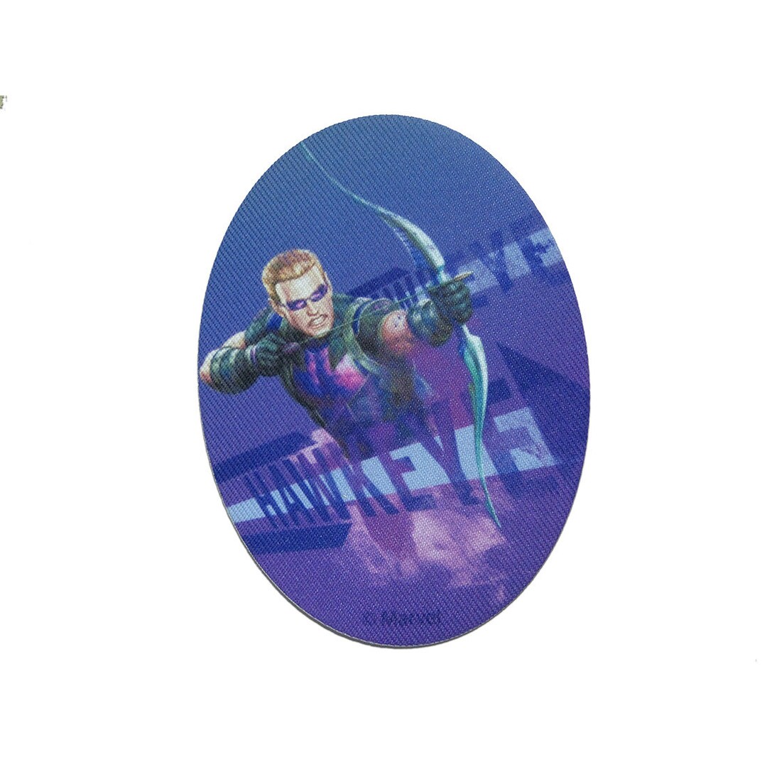 Iron on Patches - Avengers Hawkeye Comic – Purple – 11 X 8 Cm ...