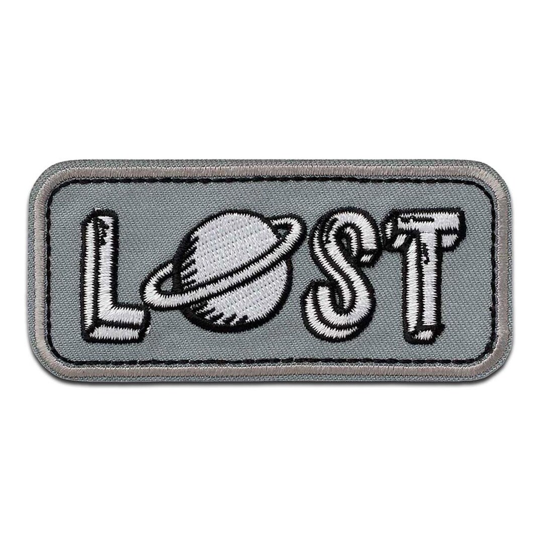 Lost - Iron on Patches Adhesive Emblem, Size - 1.61 X 3.50 Inch - Etsy