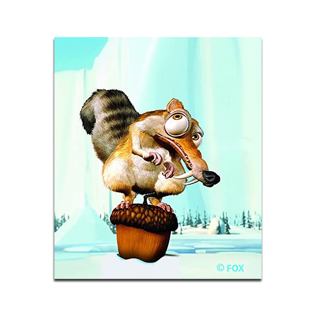 Ice Age Scrat Sitting on a Nut - Application / Patches - Etsy