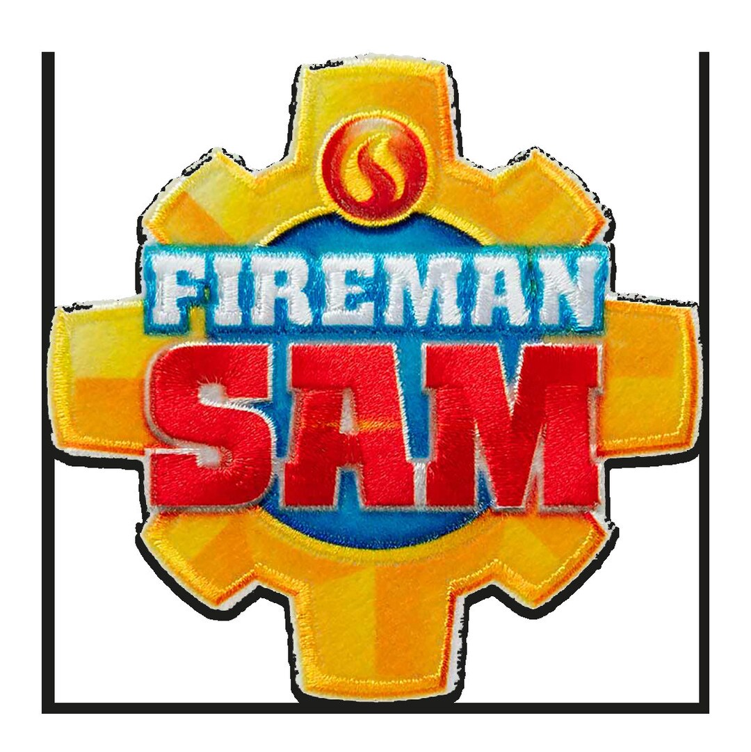 Fireman Sam © Logo Coat of Arms Iron on Patches Adhesive - Etsy