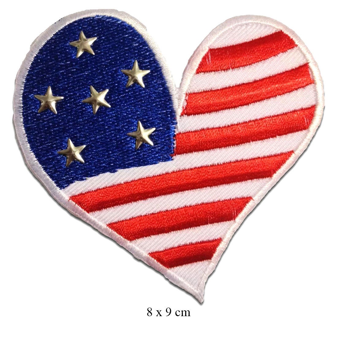 Usa Set 5 Pieces Iron on Patches Adhesive Emblem Stickers - Etsy UK