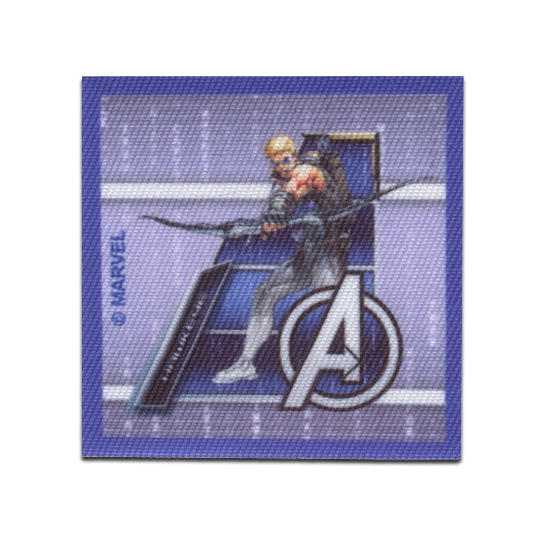 Marvel © Avengers Hawkeye Comic 2 - Iron on Patches, Size - 2,26 X 2,26 ...