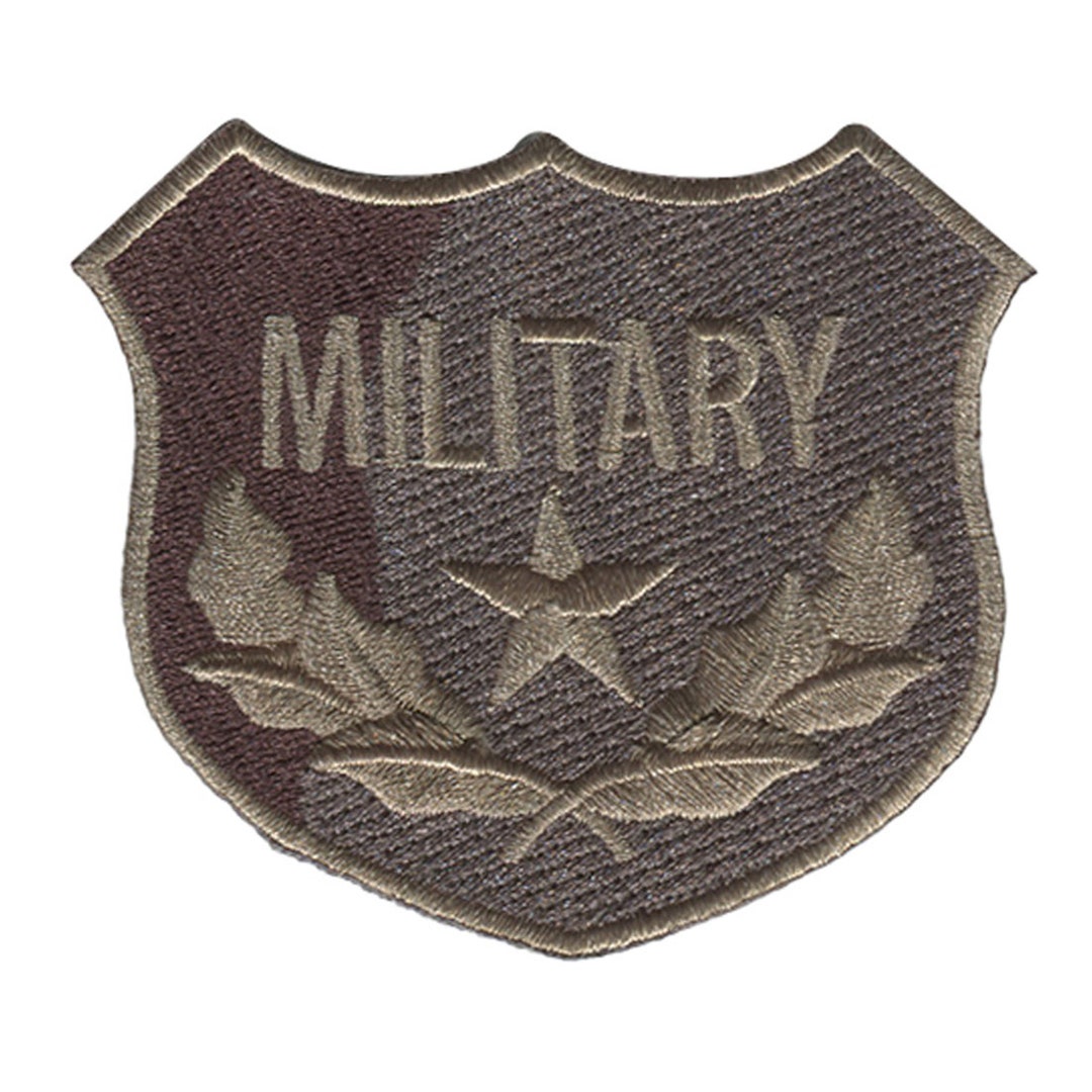 Military Military Army - Iron on Patches Adhesive, Size - 7,8 X 7,3 Cm ...