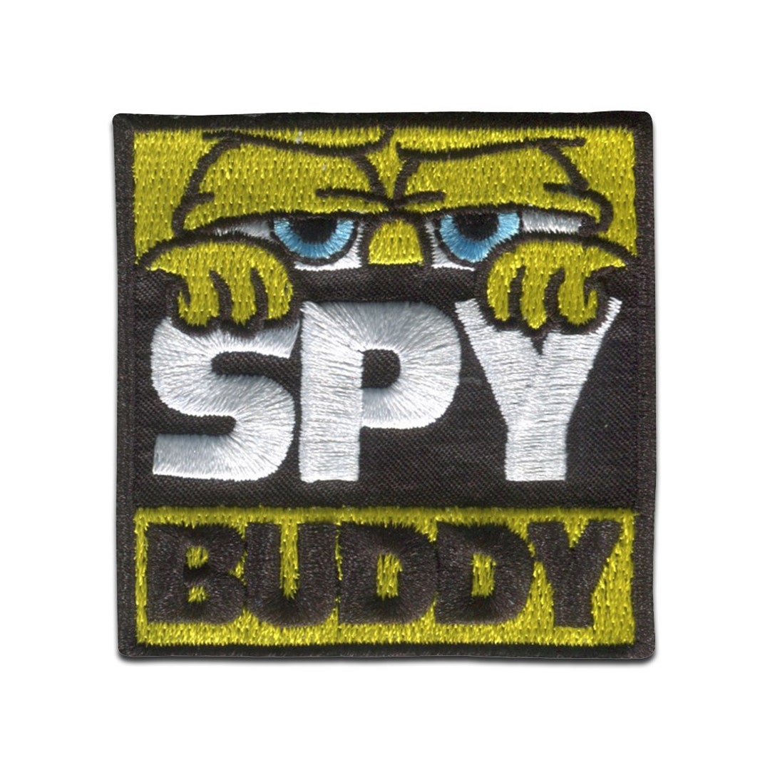 Spongebob Squarepants Spy Buddy Embroidered Iron on Patches - Etsy