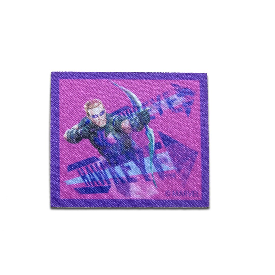 Iron on Patches - Avengers Hawkeye Comic – Purple – 5,4 X 6,2 Cm ...