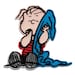 Peanuts © Linus - Iron on Patches Adhesive Appliques, Size - 7,3 X 7,8 ...