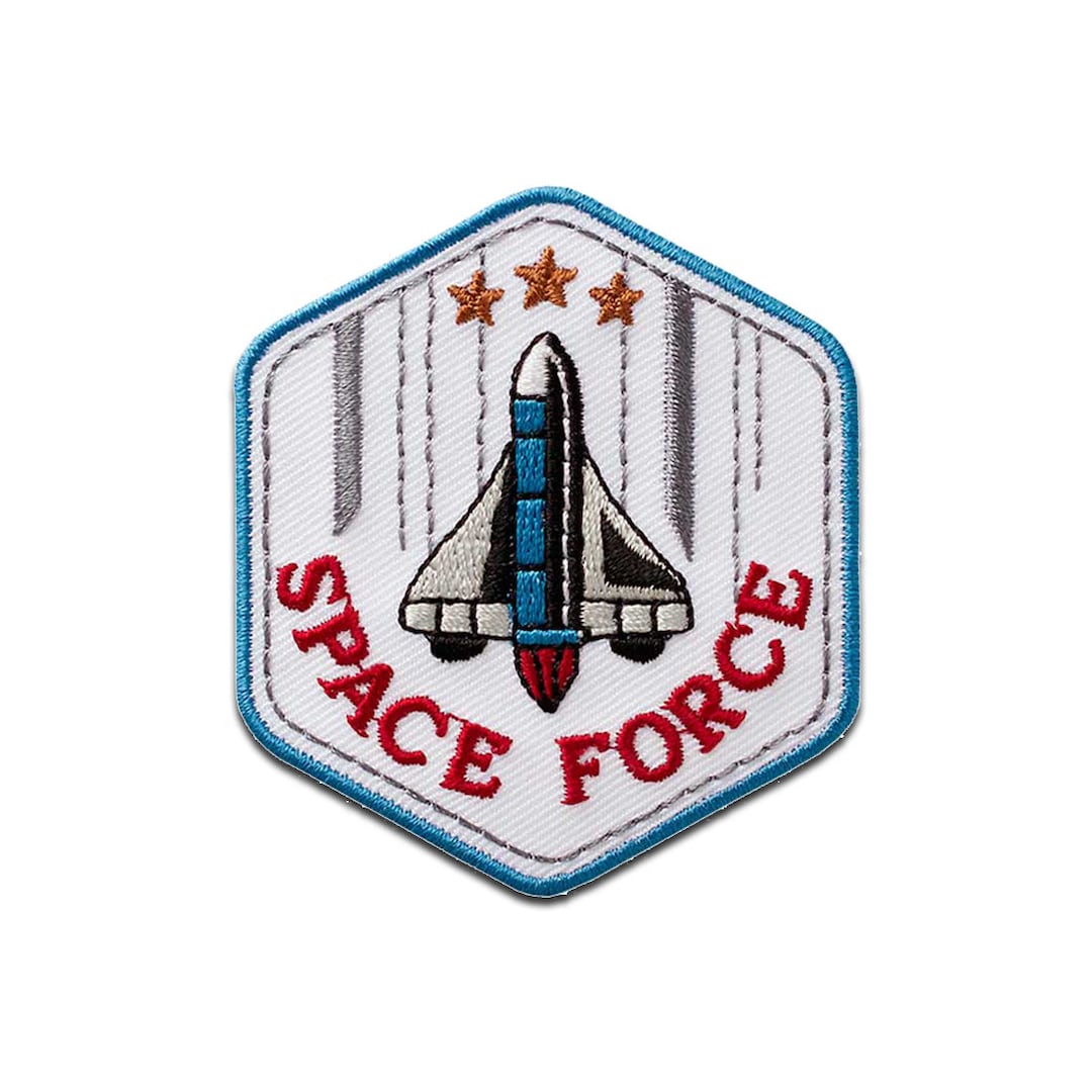 Space Force - Iron on Patches Adhesive Emblem, Size - 5,5 X 4,9 Cm - Etsy