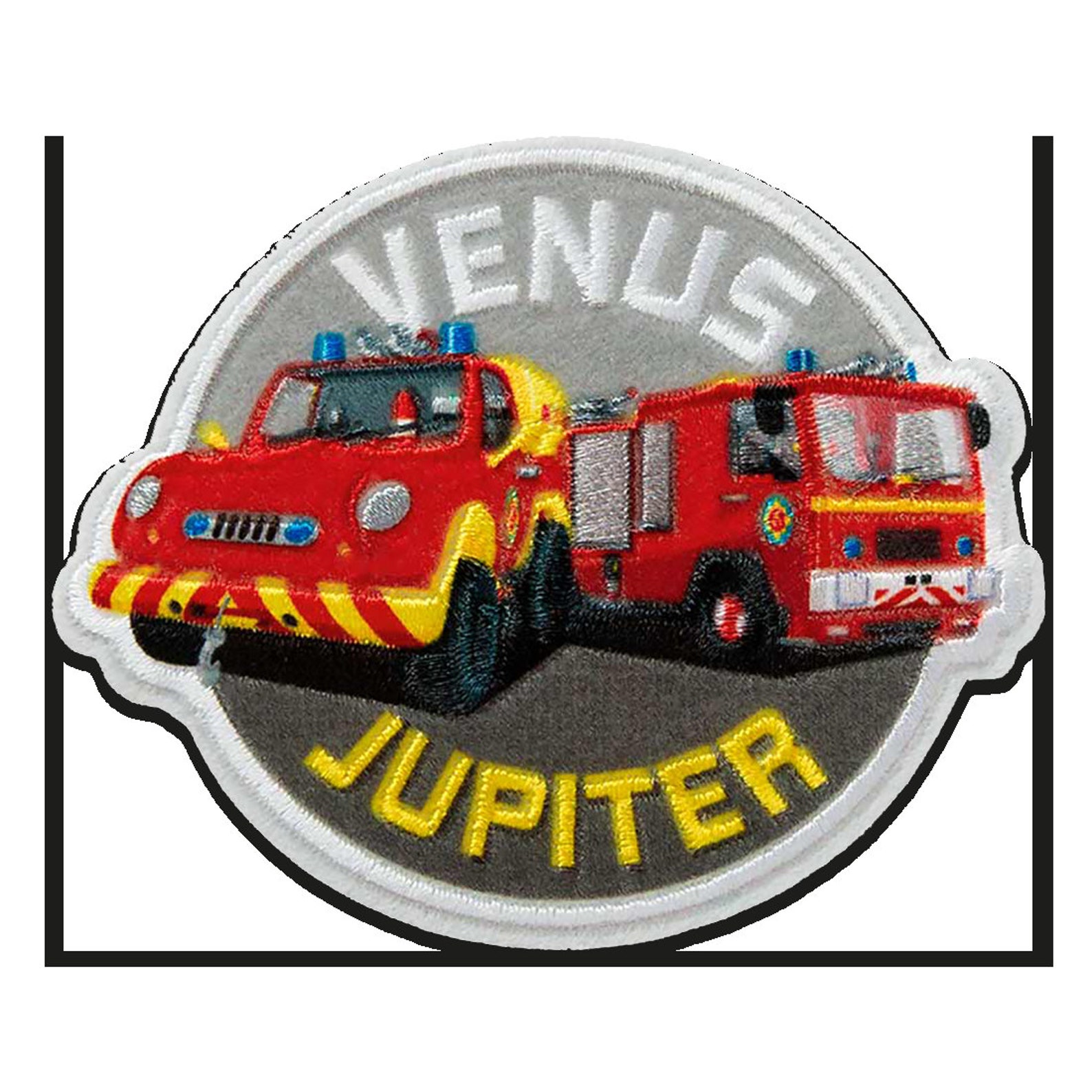 Fireman Sam © Venus Jupiter Fire Truck - Application / Patches - Etsy UK