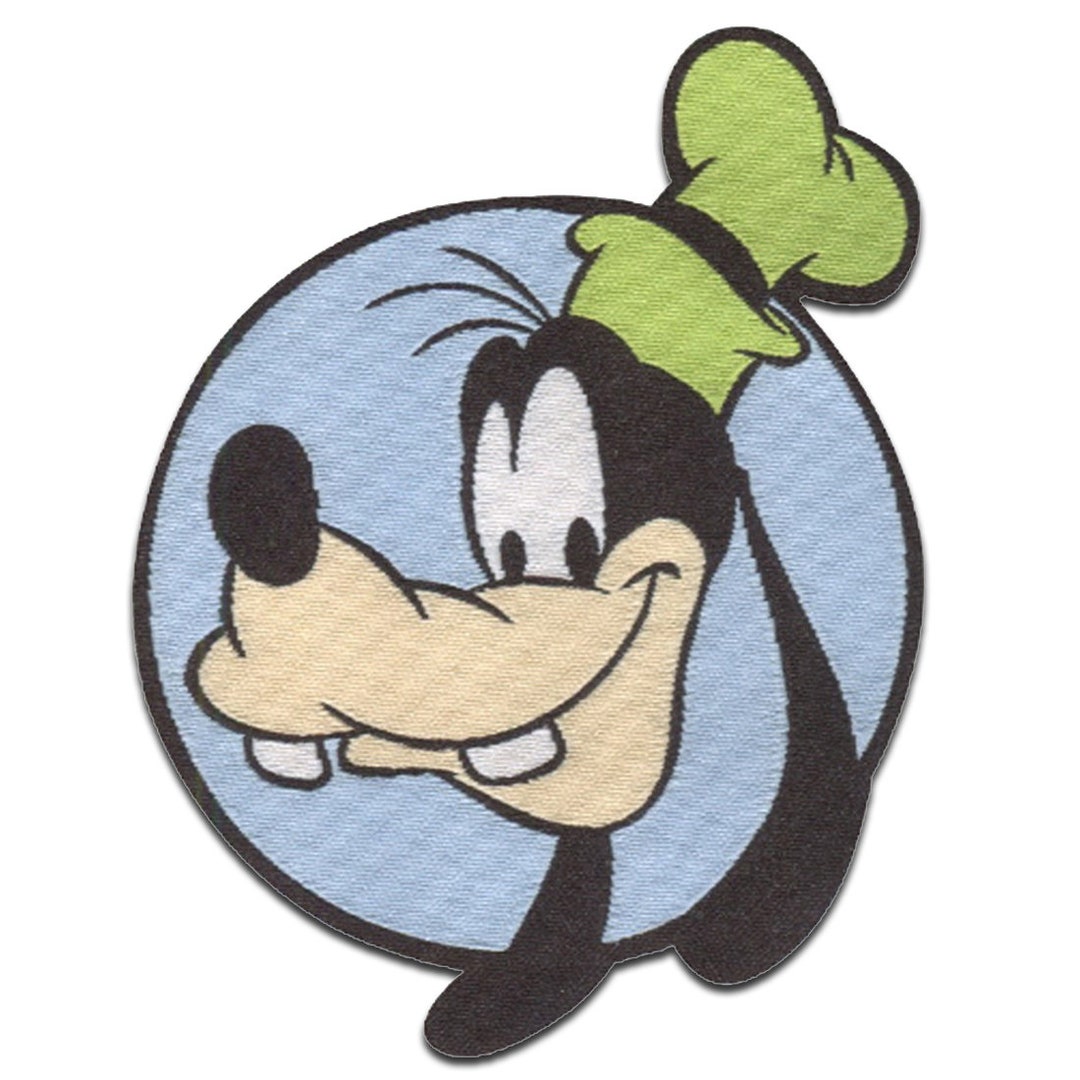 Disney © Mickey Mouse Goofy - Iron on Patches Adhesive, Size - 2,55 X 2,79 Inches - Etsy