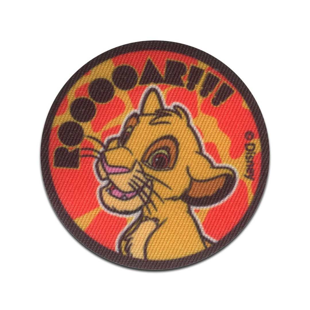 Disney © the Lion King Simba Rooar Iron on Patches, Size 2,40 X 2,40 Inches - Etsy