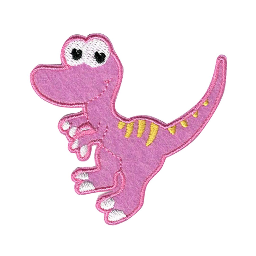 Velociraptor Dinosaur Animal - Iron on Patches Adhesive, Size - 6,5 X 7 Cm - Etsy