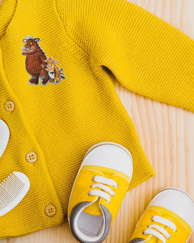 Gruffalo With Child - Iron on Patches Adhesive Emblem, Size - 3.54 X 2. ...