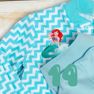 Disney © the Little Mermaid Princess - Application / Patches - Etsy