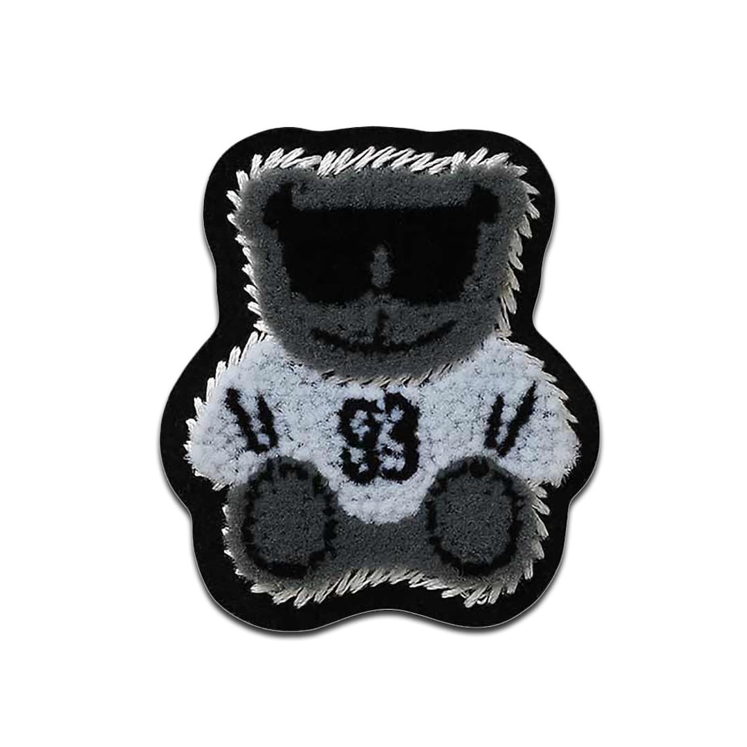 Fluffy Teddy 93 - Iron on Patches Adhesive Emblem, Size - 4,5 X 3,9 Cm ...