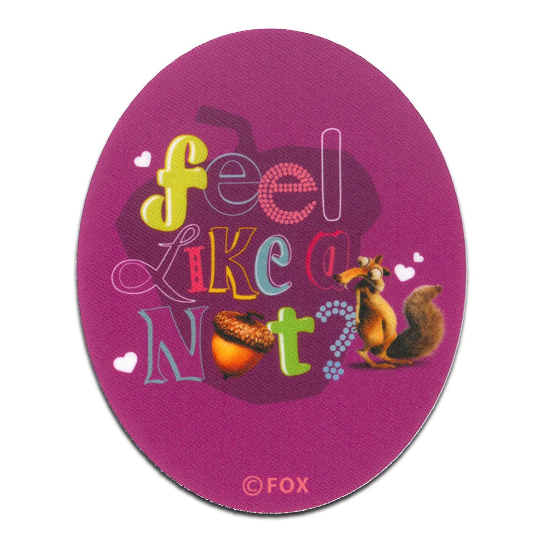 Ice Age Feel Like a Nut? Oval - Application / Patches - Etsy UK