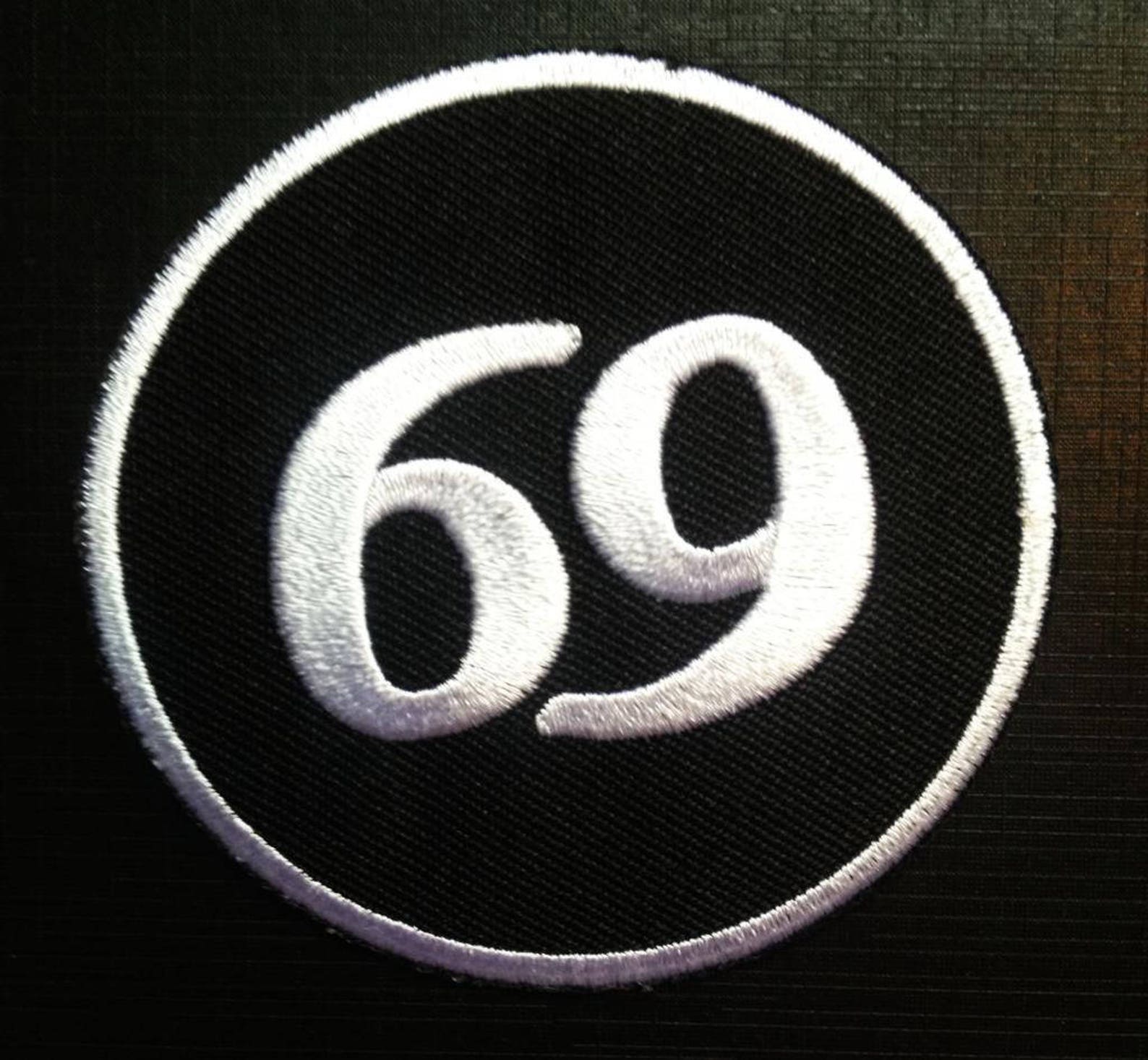 No. 69 number Iron on patches adhesive emblem stickers | Etsy