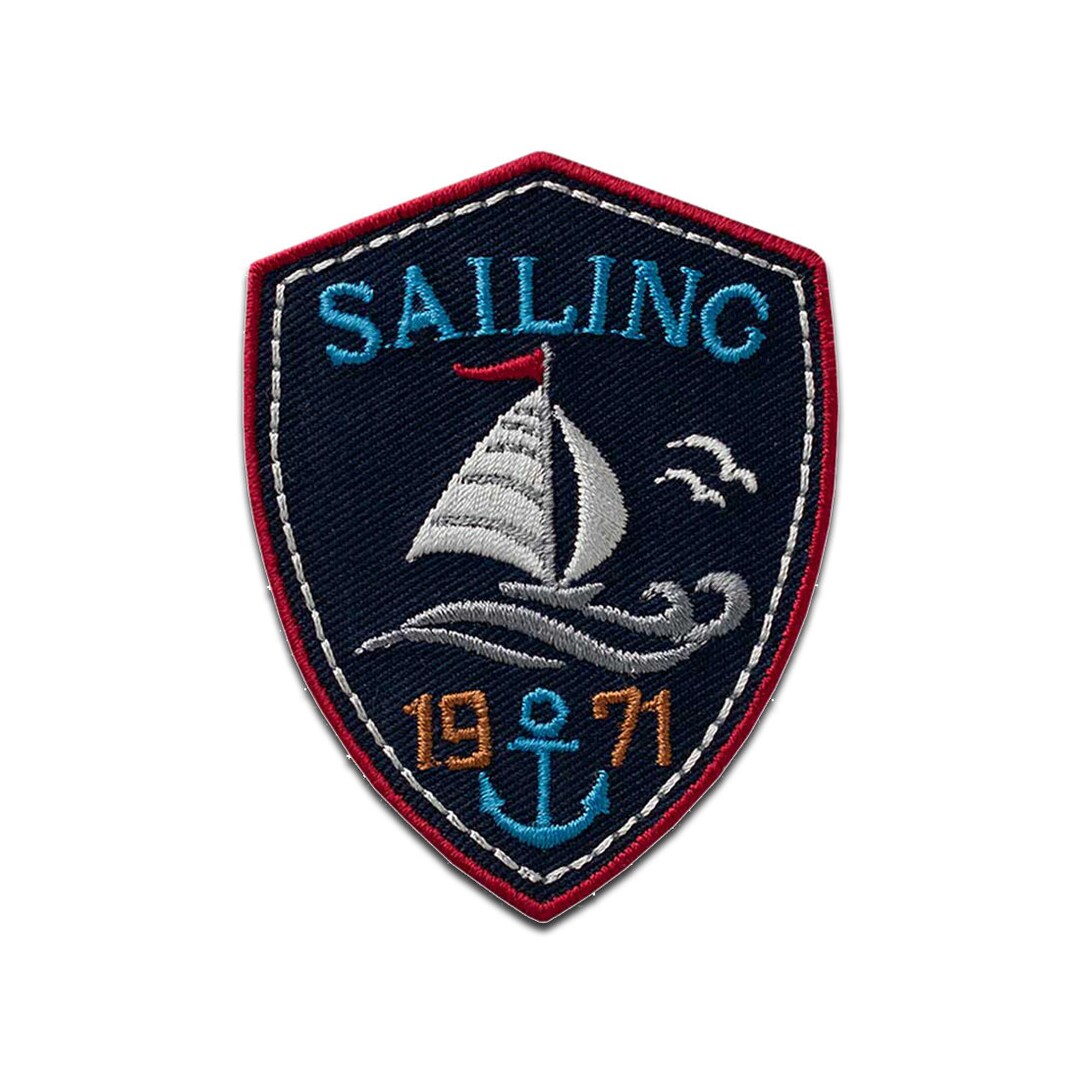 Sailing 1971 - Iron on Patches Adhesive Emblem, Size - 6 X 4,8 Cm - Etsy