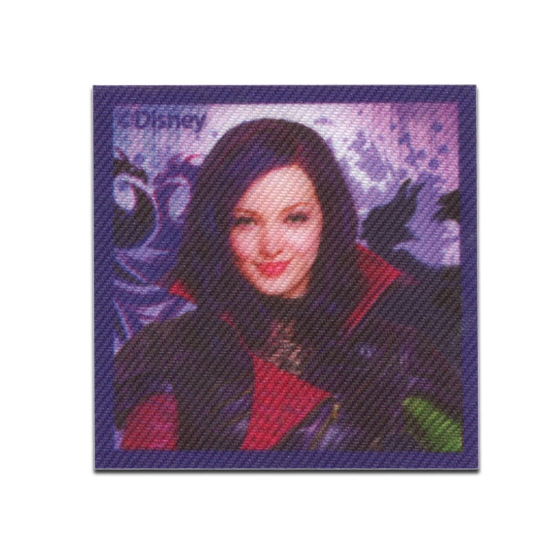 Disney © Descendants Mal Head Iron on Patches Adhesive - Etsy