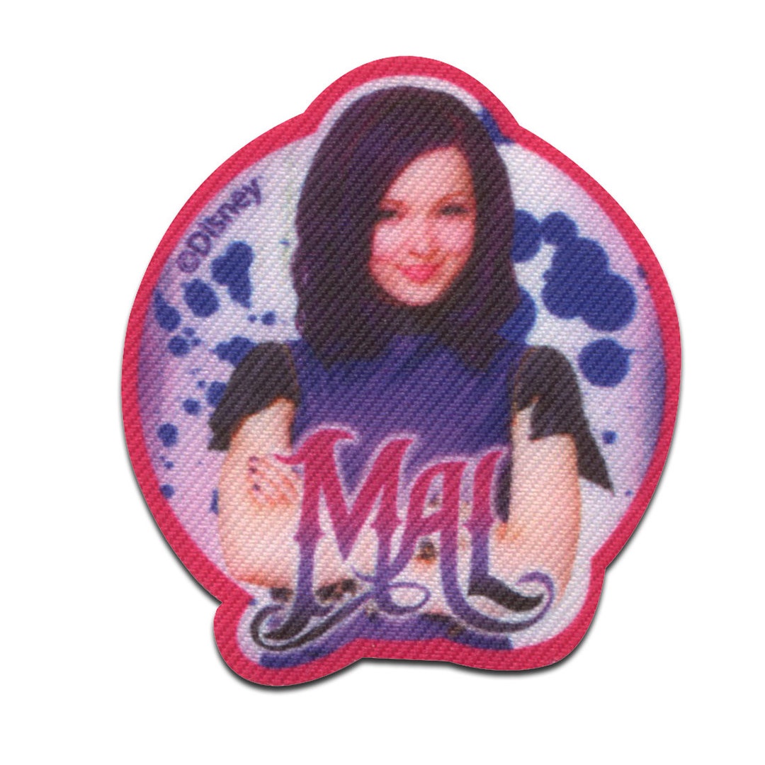 Disney © Descendants Mal - Iron on Patches, Size - 6 X 5,6 Cm - Etsy